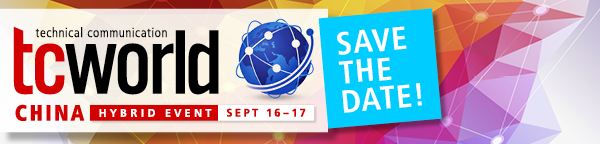tcworld China – international conference for technical communication